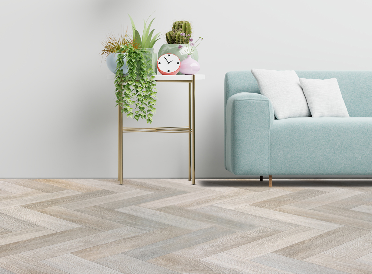 Ancares Herringbone Grey - LNA